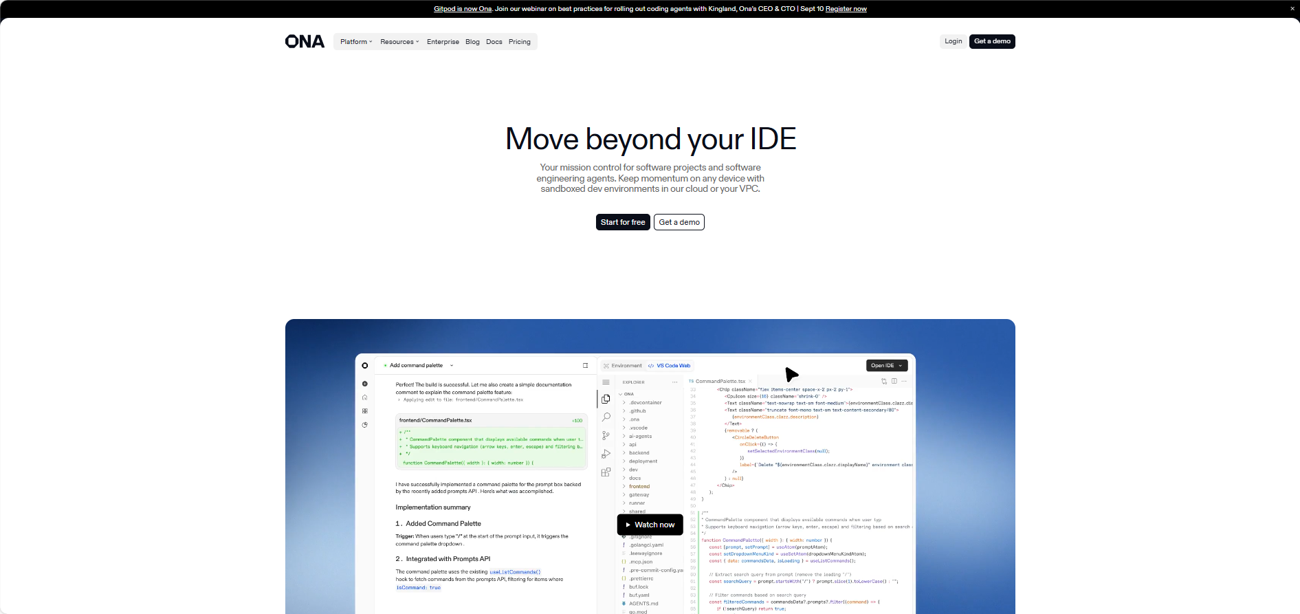 Ona (formerly Gitpod): A Deep Dive into Cloud Development Environments - skywork ai